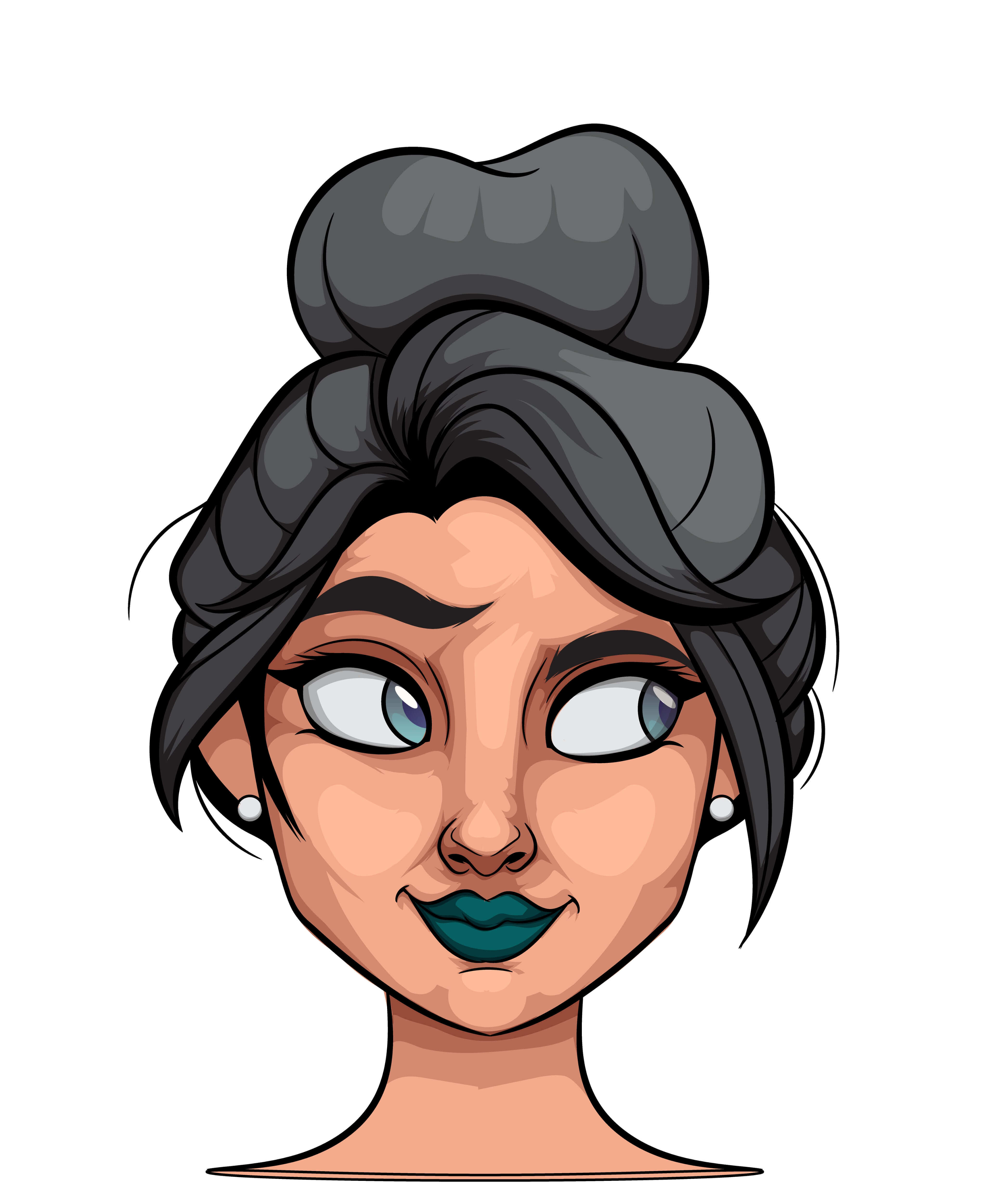 Baked Art - Character & Human Faces Model 5 – Digitalized Arts